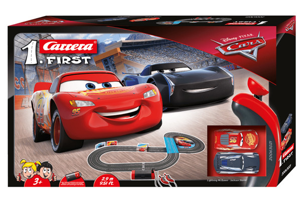 Carrera First Disney Cars 2,9 m | Racebaan.nl